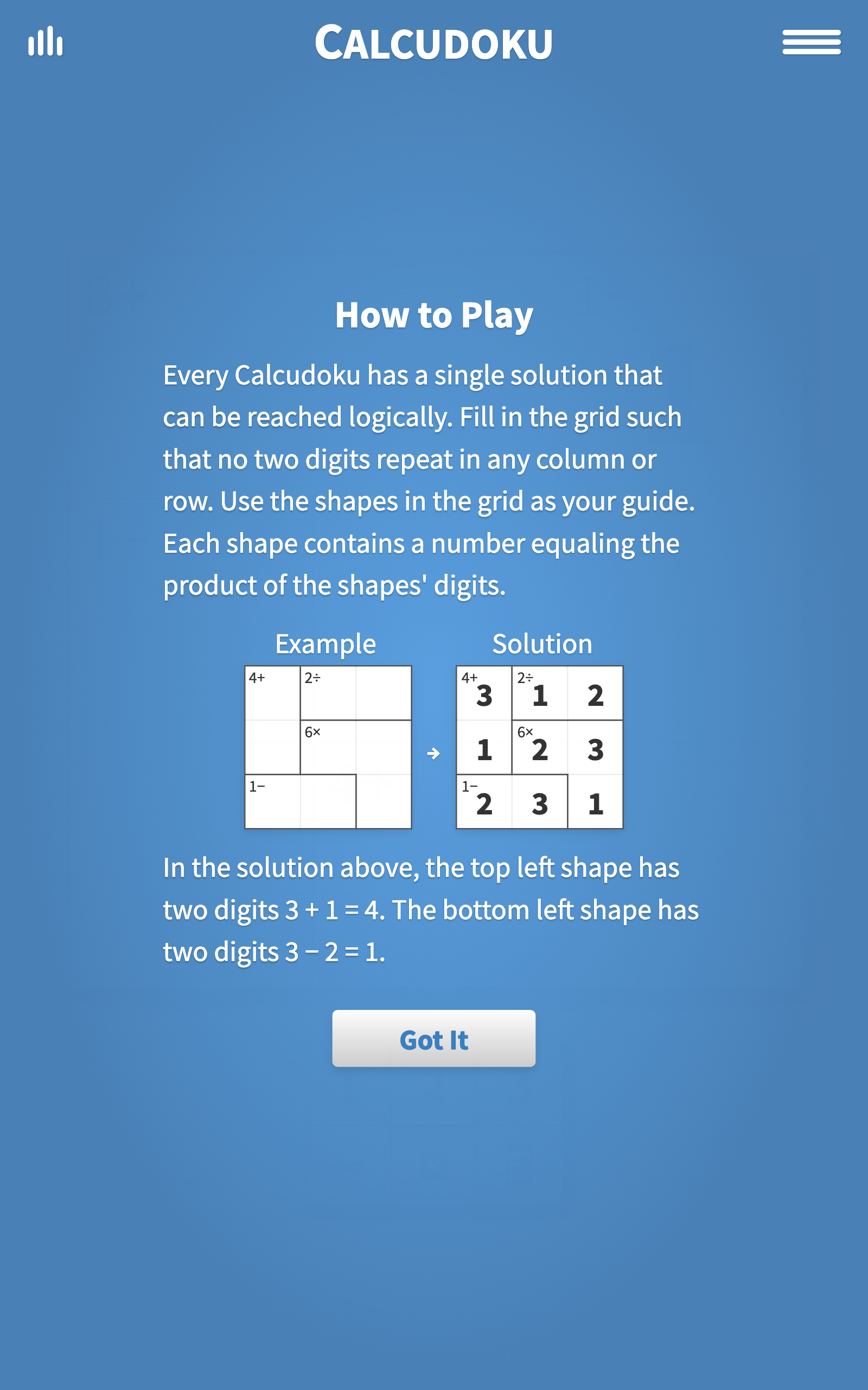 Calcudoku · Math Logic Puzzles:Amazon.com:Appstore for Android