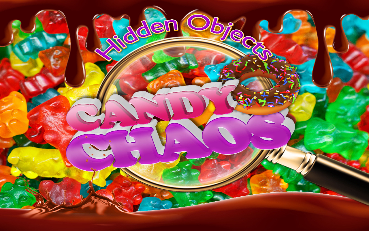 Amazon.com: Hidden Objects Candy Chaos & Dessert Junk Food – Chocolate ...