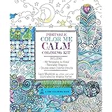 Portable Color Me Happy Coloring Kit: Includes Book, Colored Pencils ...