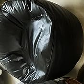 VSK Bean Bag XXXL Sofa Mudda Cover Black (Without Beans): Amazon.in ...