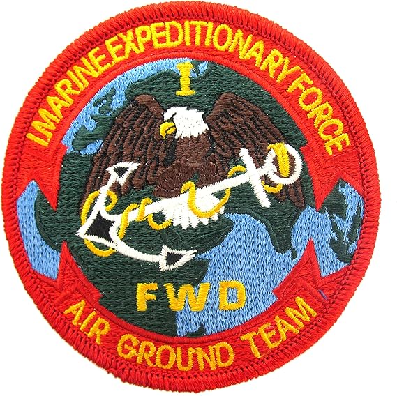 Amazon.com: 1st MEF Marine Expeditionary Force FWD Full Color Patch ...