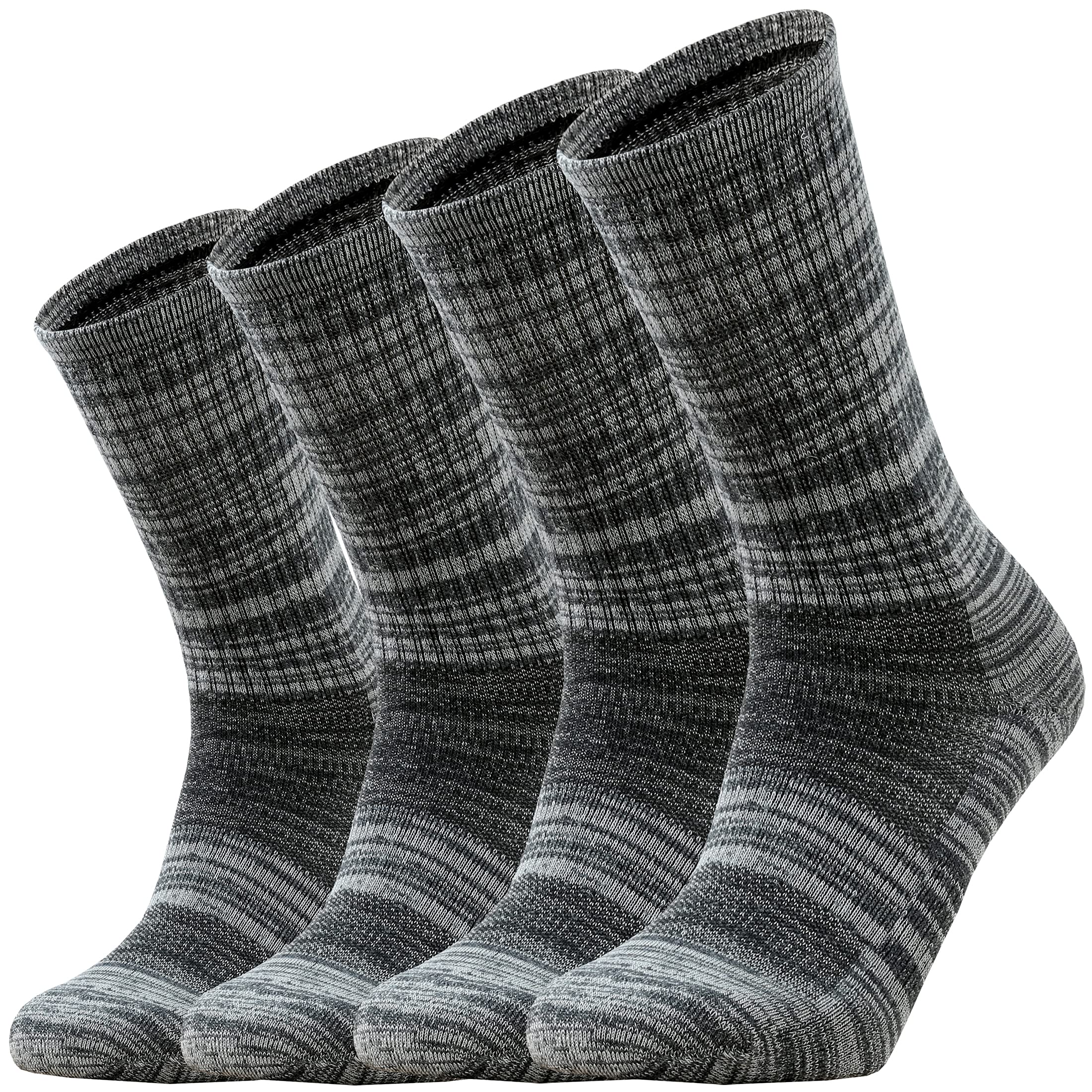 Ortis Men's Merino Wool Cushion Crew Socks with Moisture Wicking ...