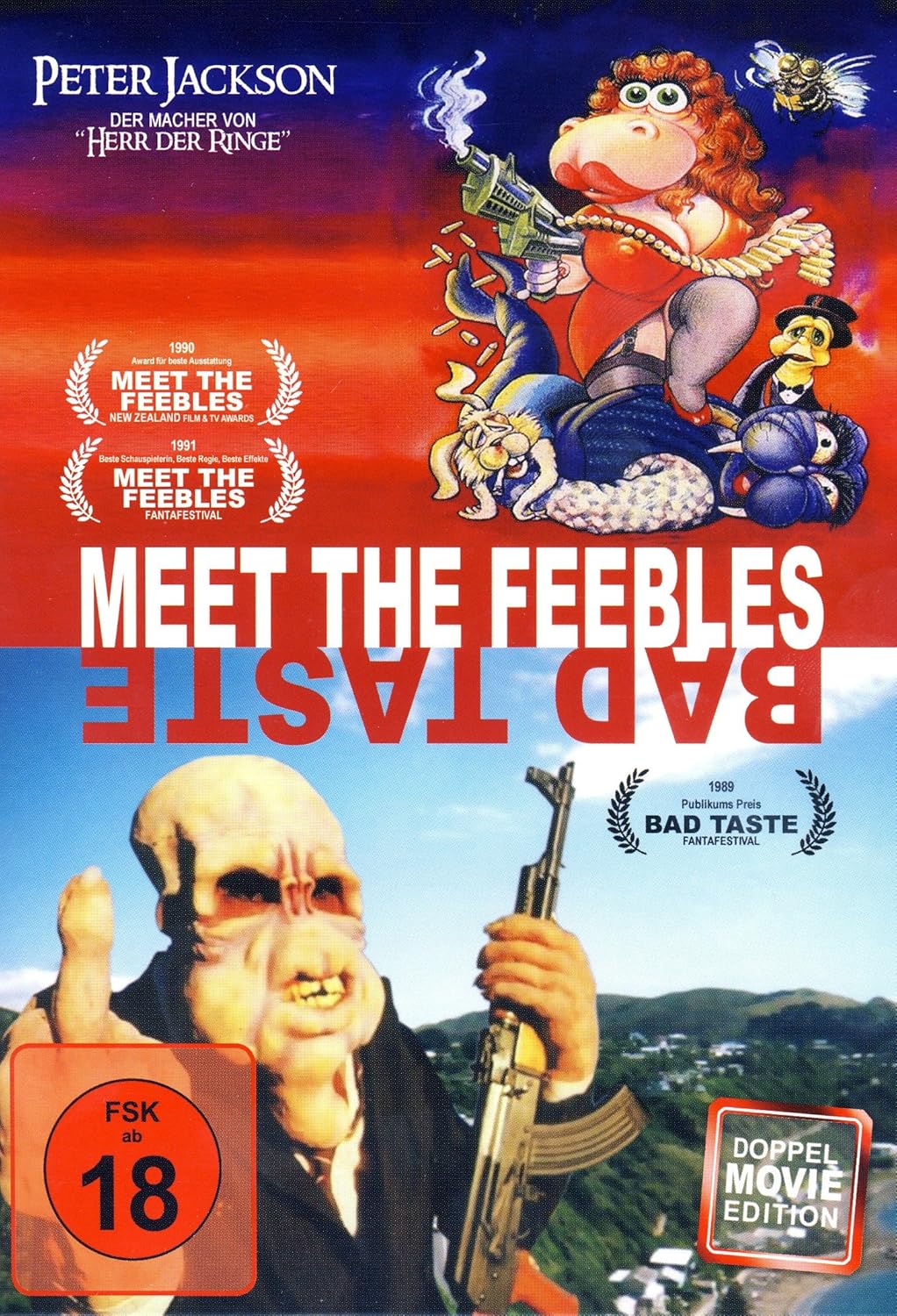 MEET THE FEEBLES & BAD TASTE - Doppel Movie Edition: Amazon.de: Mike ...