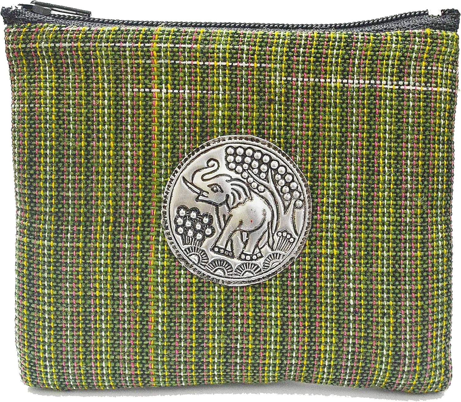 Amazon.com: Thai Gift Thai Handmade Small Coin Bags Wallet Elephant ...