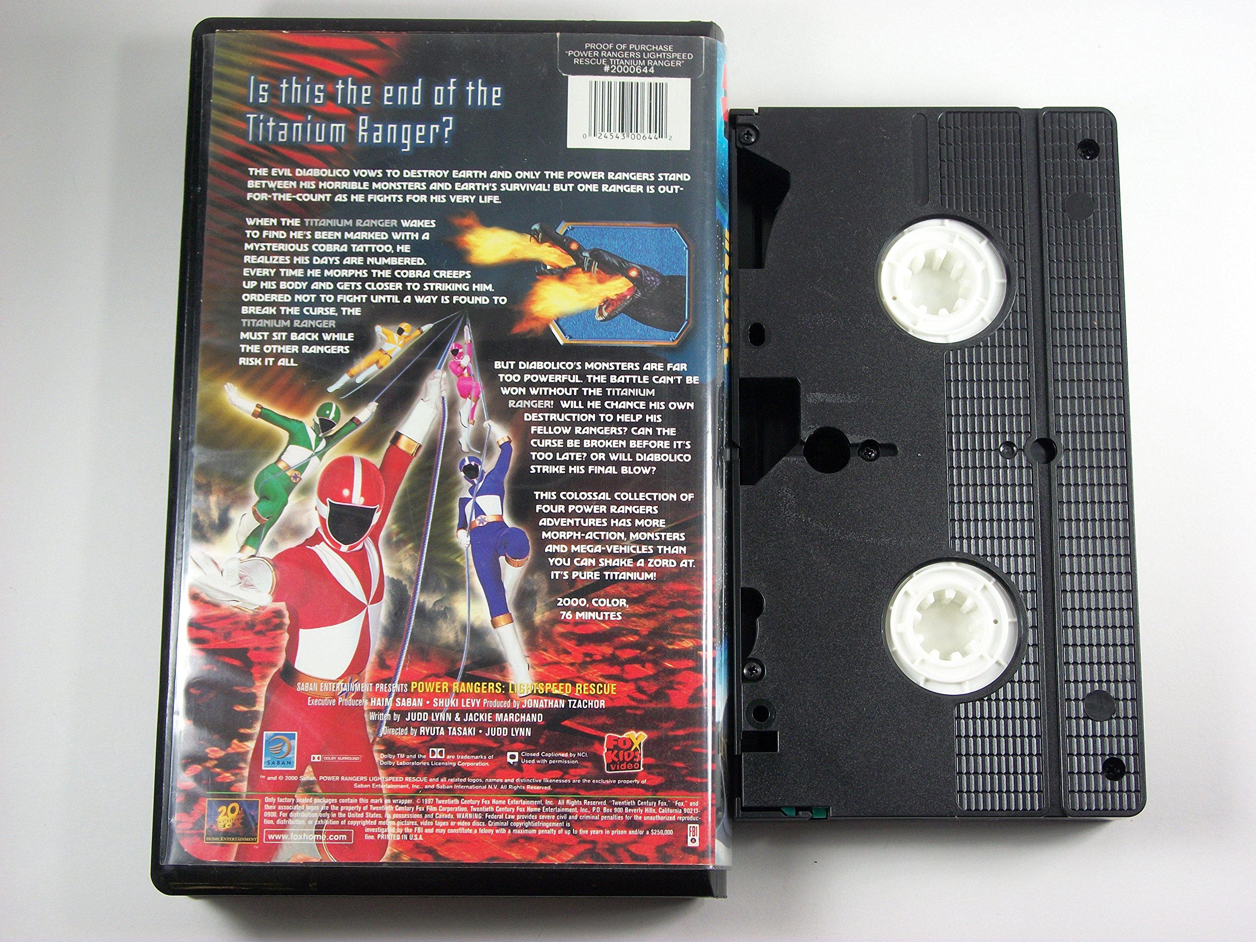 Mua Power Rangers Lightspeed Rescue - Titanium Ranger: Curse of the ...