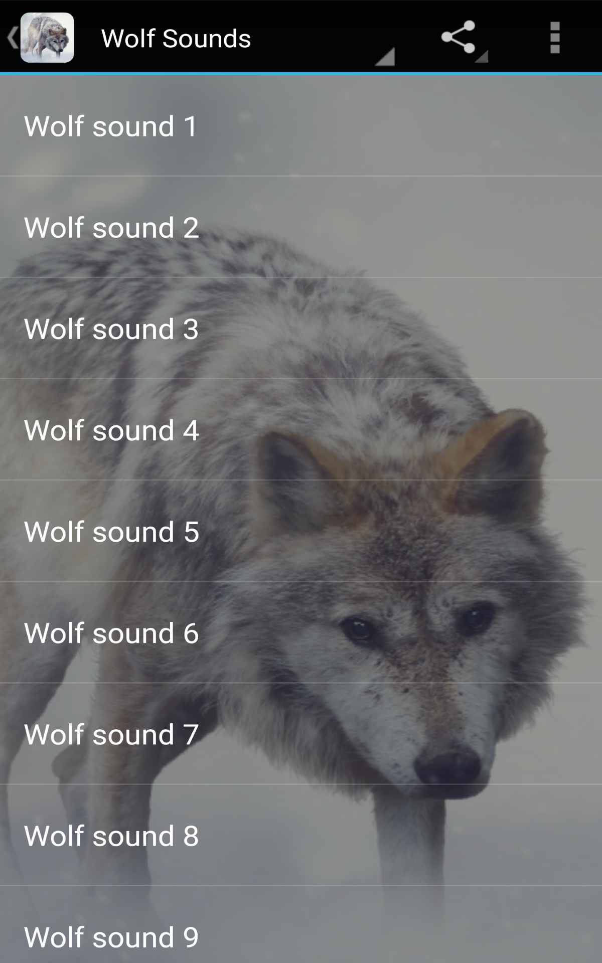 Wolf Sounds:Amazon.com:Appstore for Android