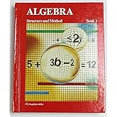 Amazon.com: Algebra: Structure and Method, Book 1: 9780395977224 ...