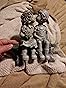 Amazon.com : First Kiss, Puppy Love, Kissing Couple Garden Sculpture, 8 1/4" L x 4 3/4" W x 9" H ...