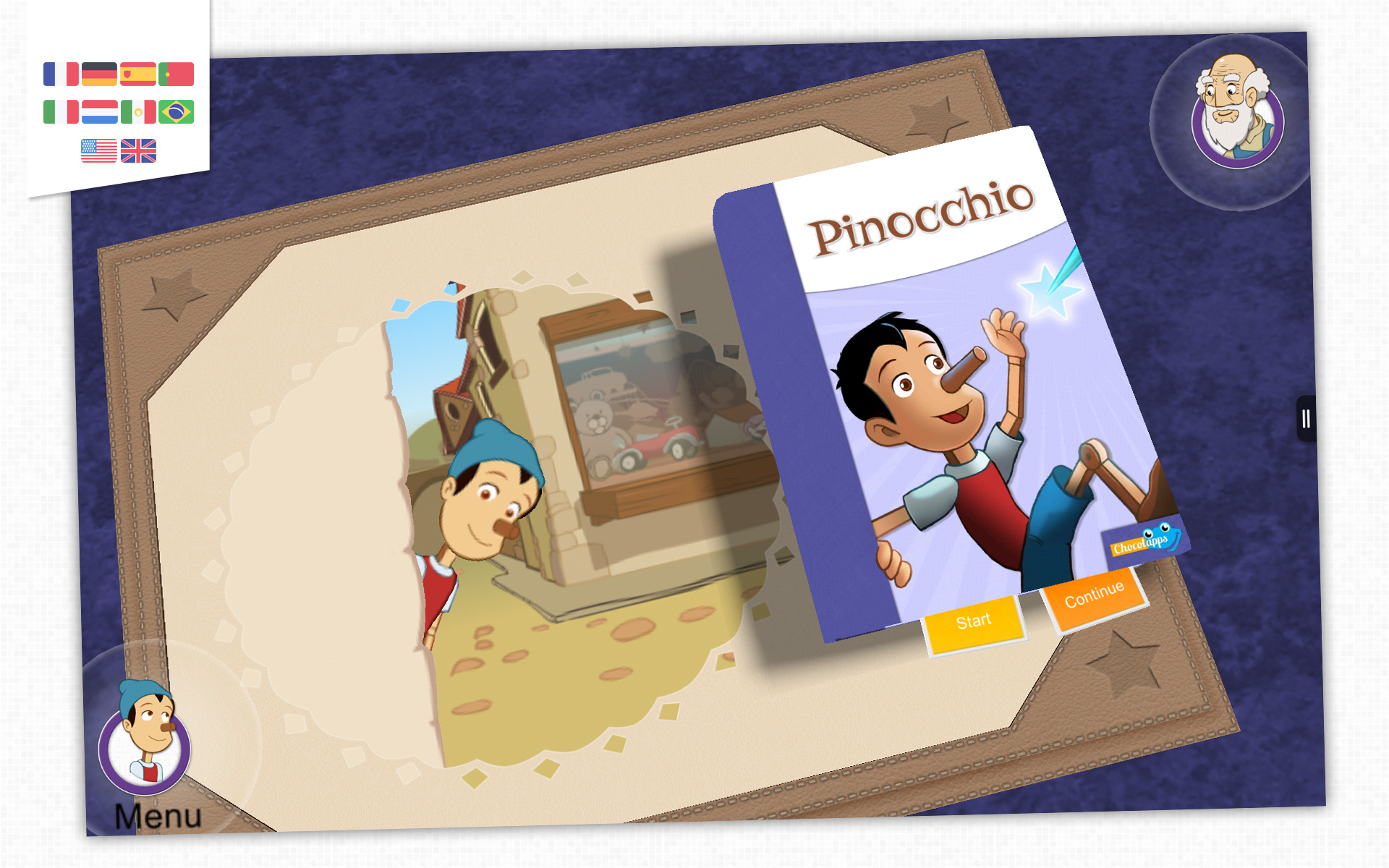Pinocchio - Interactive book for kids:Amazon.com:Appstore for Android
