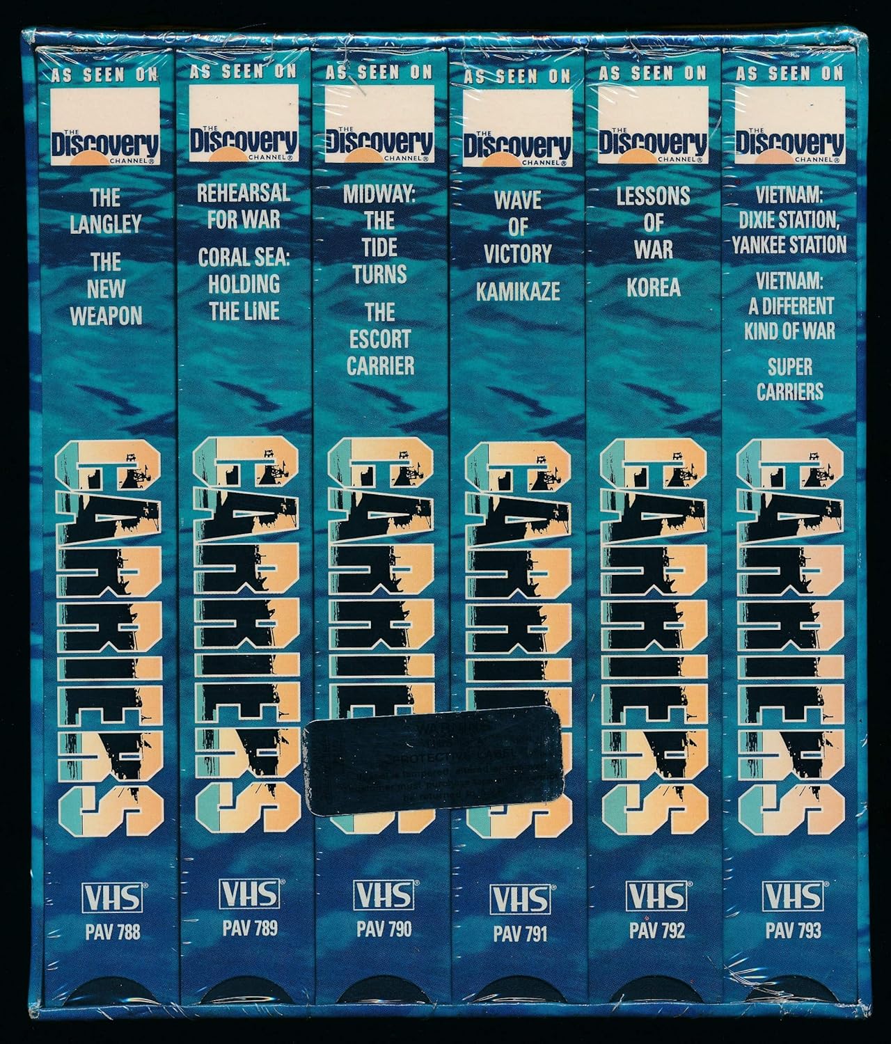 Amazon.com: Carriers (6 VHS Set, Discovery Channel Documentary): Movies ...