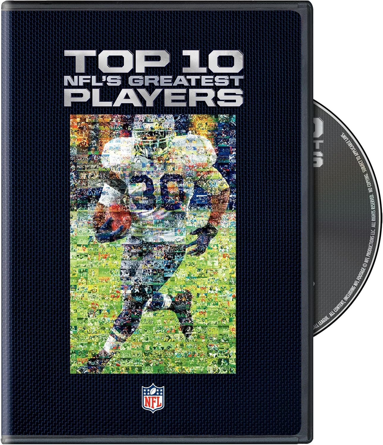 NFL Top 10: Nfl's Greatest Players DVD 2011 Region 1 US Import NTSC ...