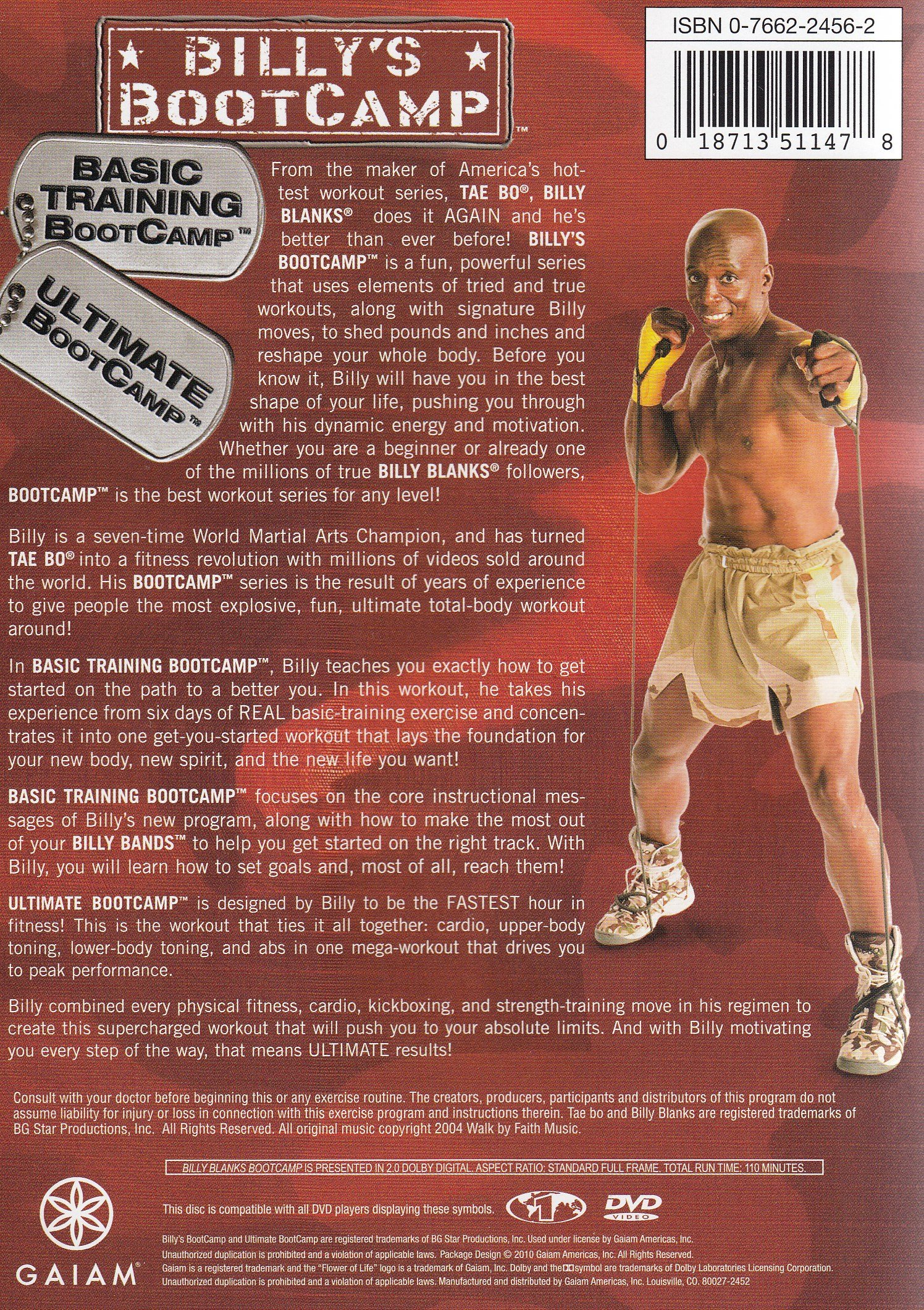 Mua Billy Blanks: Basic Training & Ultimate Bootcamp [DVD] Billy Blanks: Basic Training ...