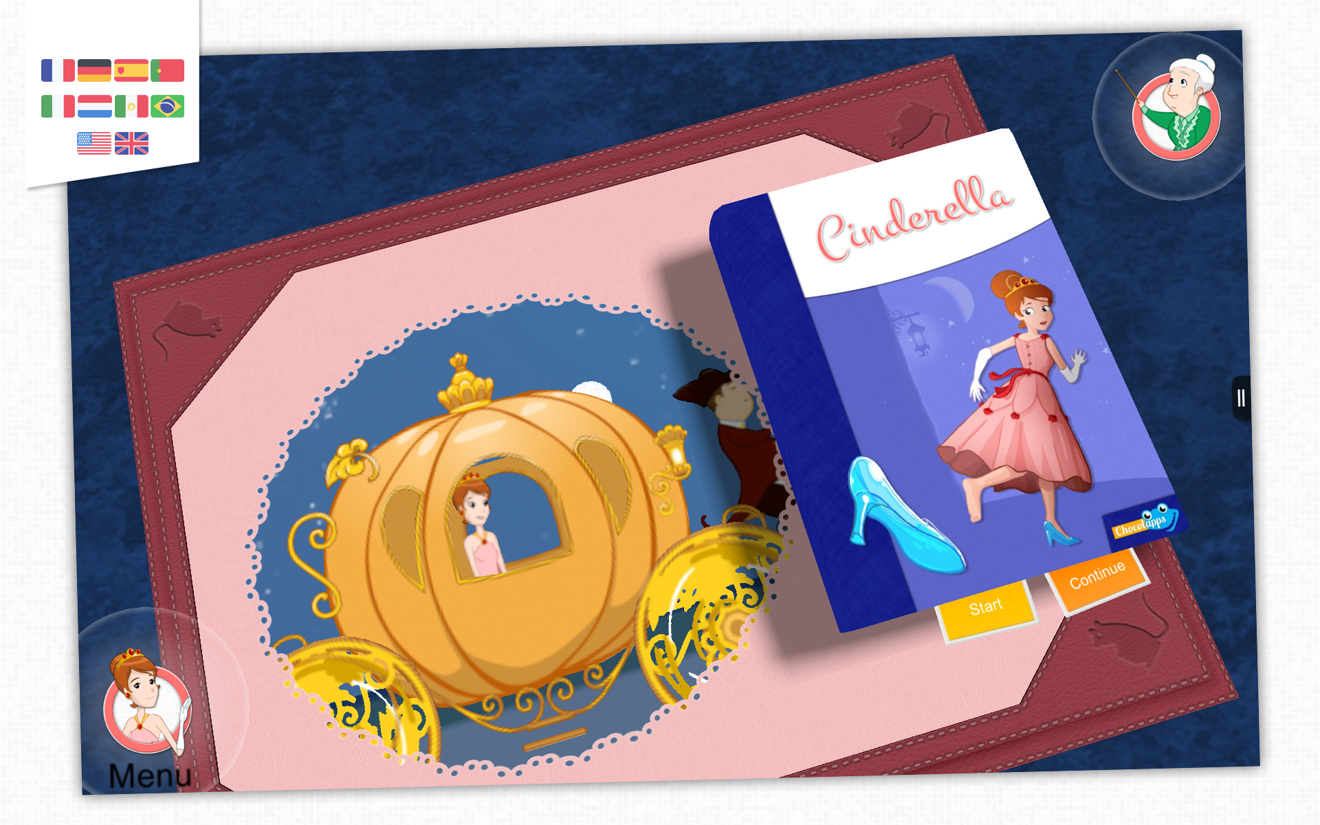 Cinderella - Interactive Fairytale for kids:Amazon.com:Appstore for Android
