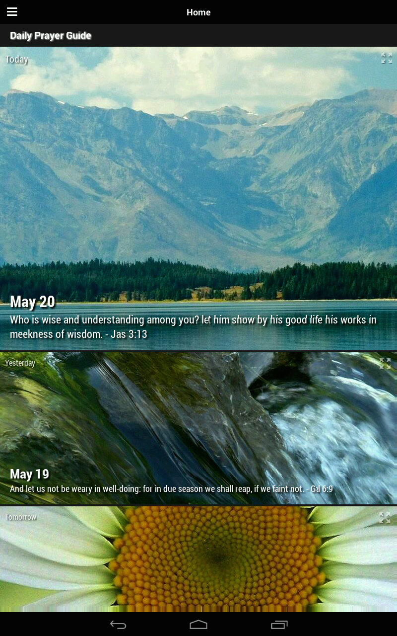 Amazon.com: Daily Prayer Guide - Bible Devotion (Lite): Appstore for ...