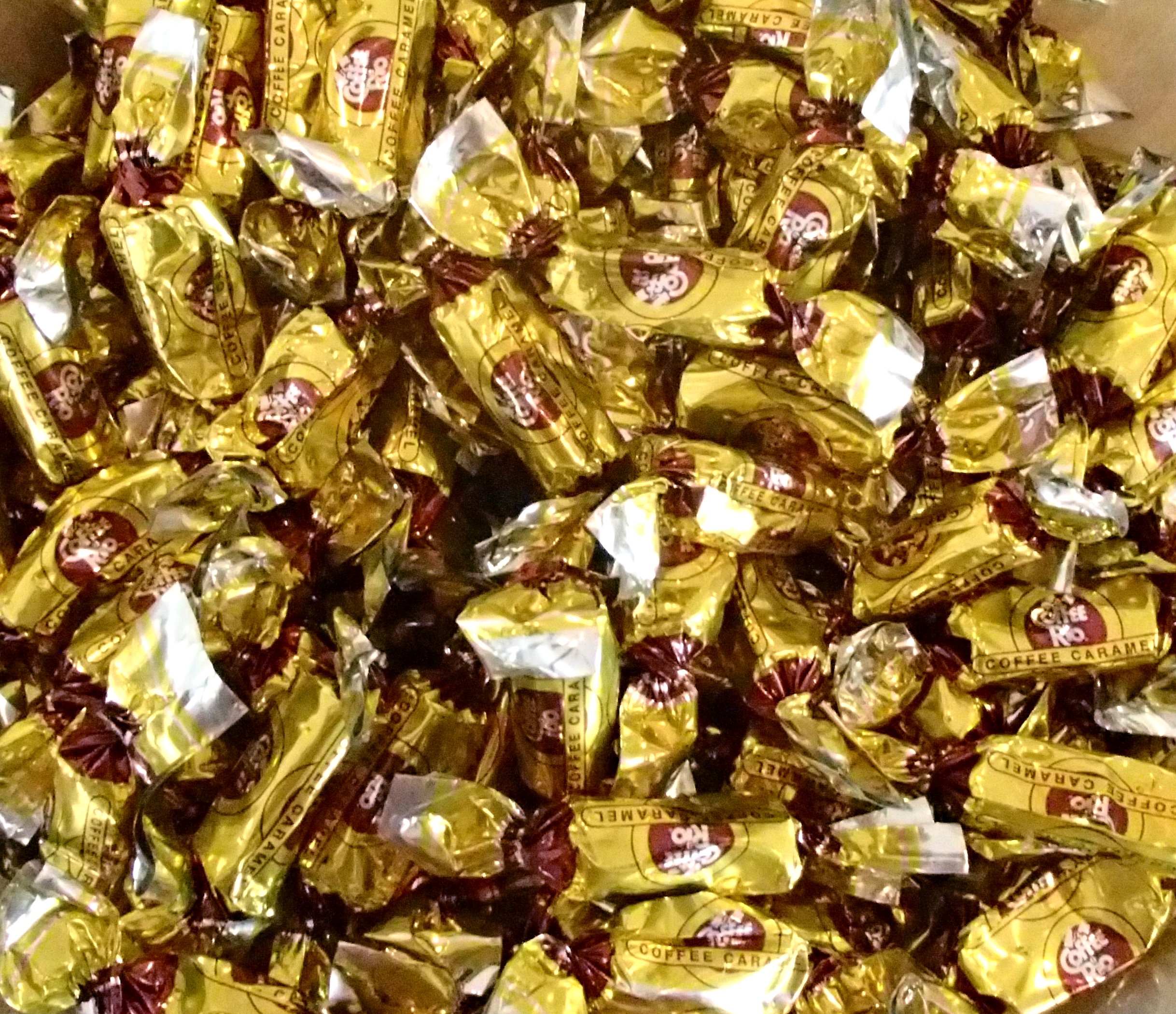 Amazon.com : Coffee Rio Caffe Latte Hard Candy Adams & Brooks ( 3lb Bag ...