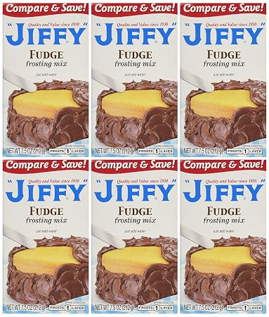 jiffy fudge frosting mix