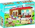 Playmobil - 4851 - Jeu de construction - Parc animalier avec famille ...