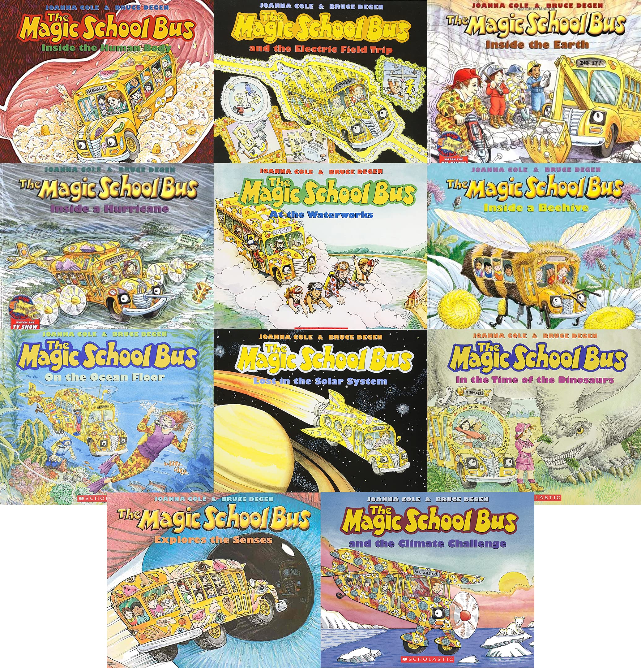 Mua Magic School Bus Complete Set of 11 Books trên Amazon Mỹ chính hãng ...