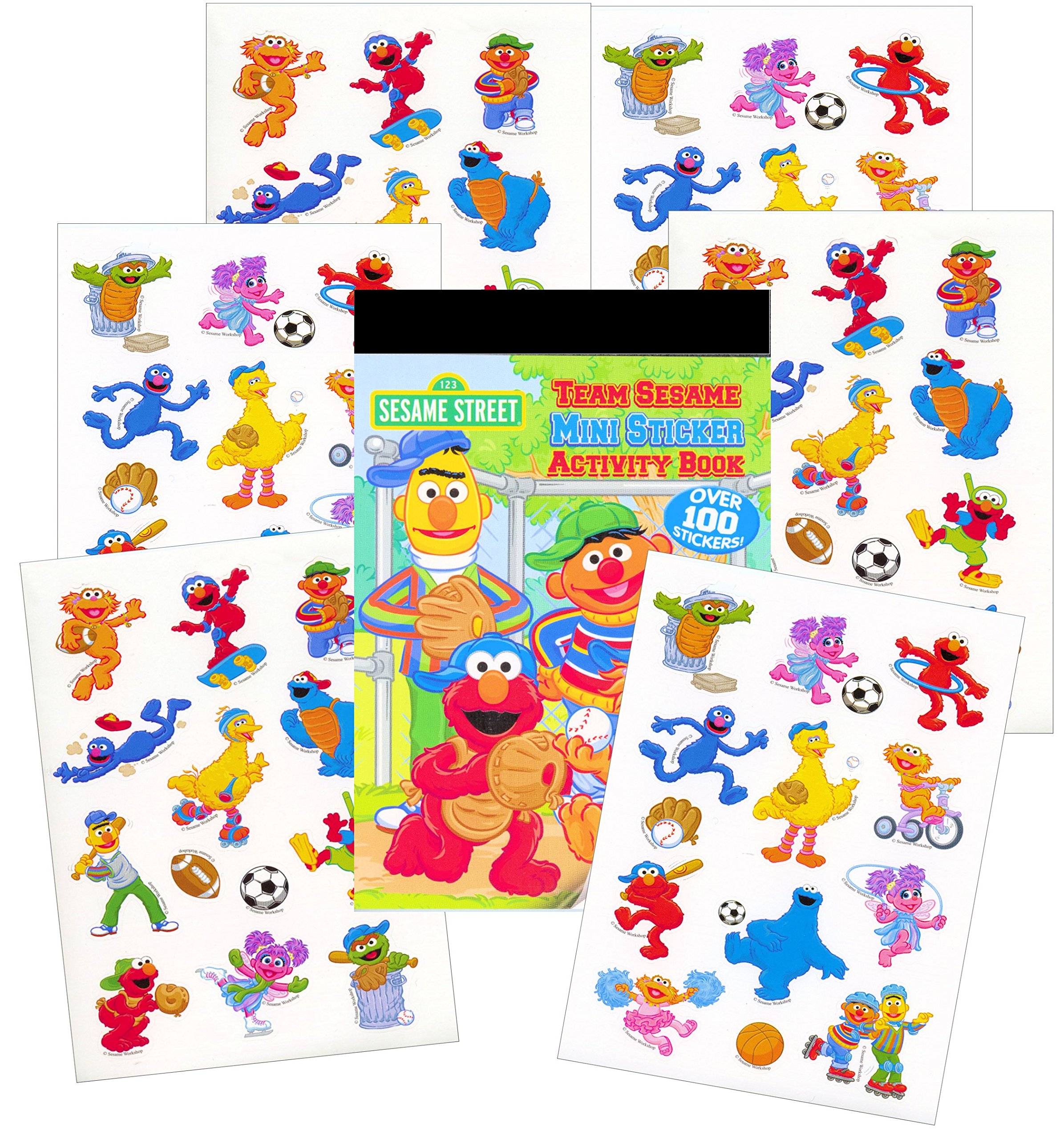 Buy Sesame Street Reward Stickers & Activity Book - 100 Stickers Online ...