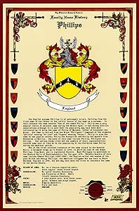 Phillips Coat of Arms/Crest and Family Name History, meaning & origin ...