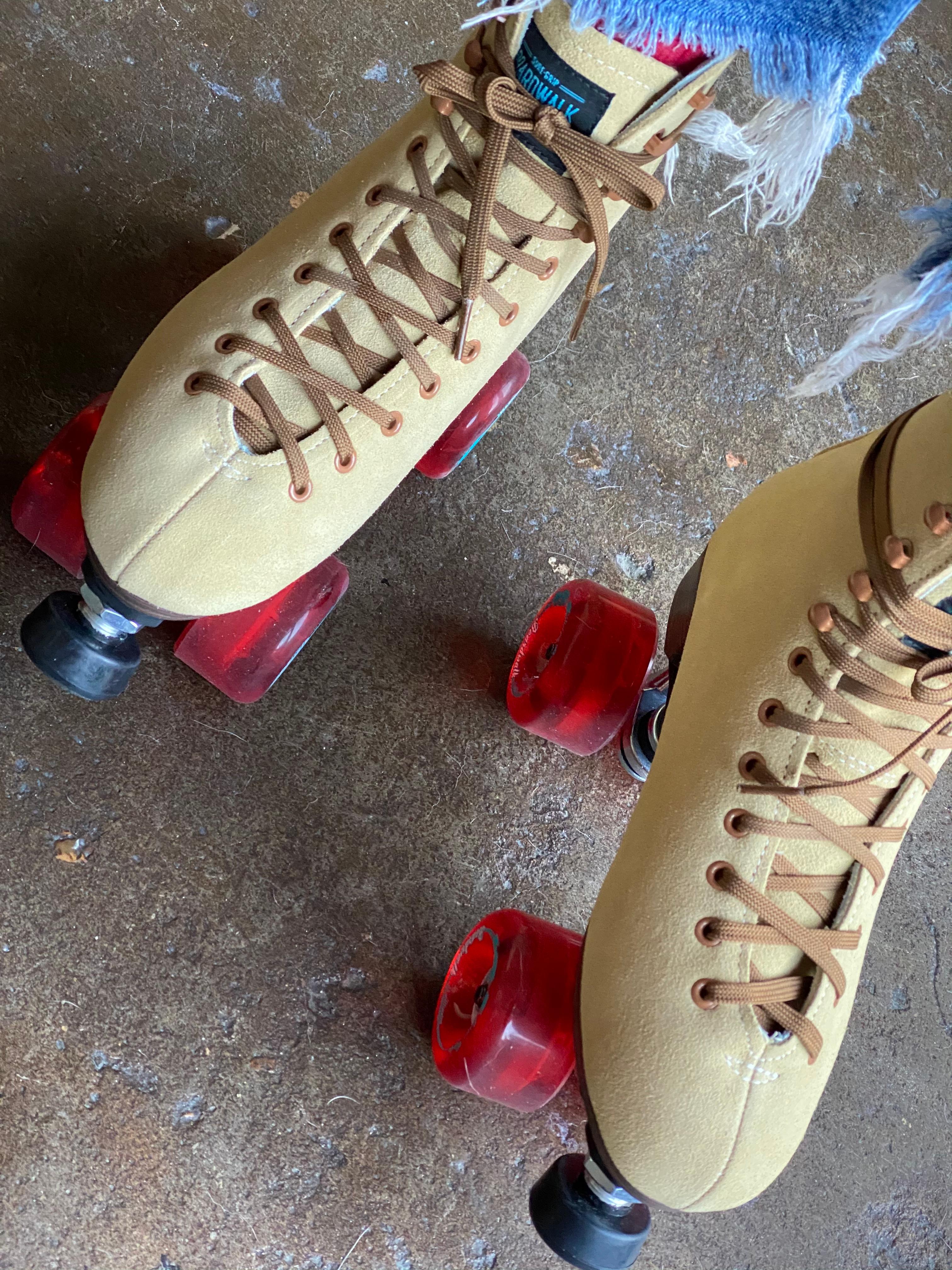 $42/mo - Finance Sure-Grip Tan Boardwalk Skates | Buy Now, Pay Later