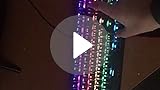 Amazon.com: RGB Mechanical Keyboard, Rottay 16.8 Million RGB Backlit ...