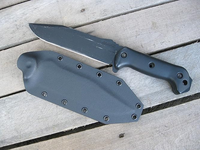 Amazon.com: Valhalla Custom Kydex Sheath Ka-bar Becker BK7 BLACK Two ...