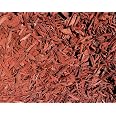 Amazon.com : Raging Red Colored Wood Chip Mulch (36 Quarts + 6 Quarts ...