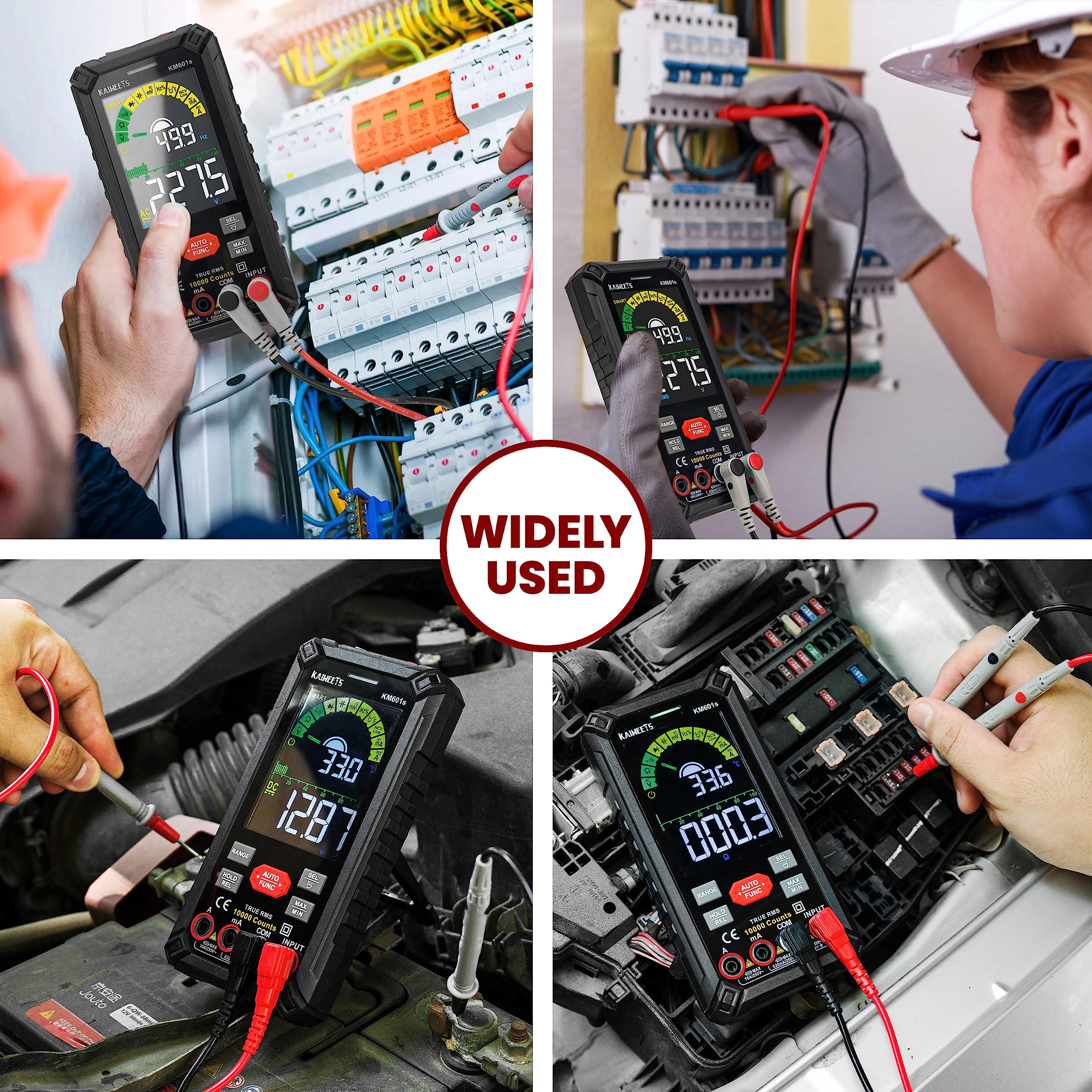 Mua Digital Multimeter 10000 Counts TRMS Auto Ranging, Rechargeable ...