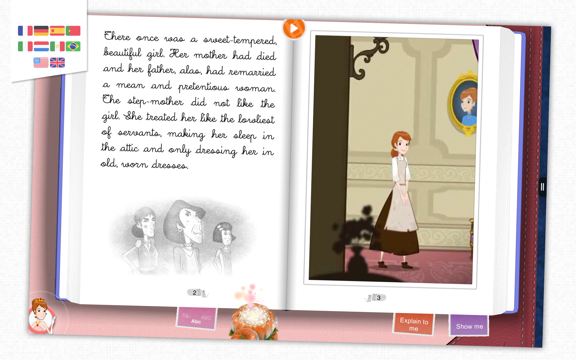 Cinderella - Interactive Fairytale for kids:Amazon.com:Appstore for Android