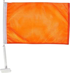 Amazon.com : Online Stores Solid Car Flag, Orange : Outdoor Flags ...