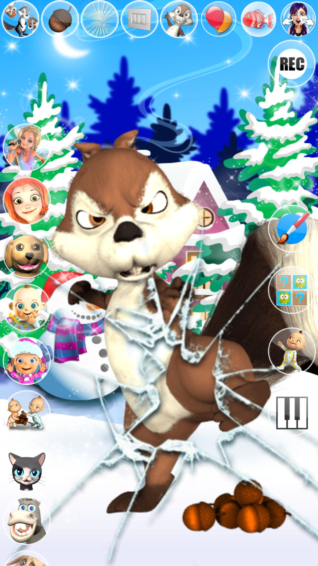 Talking Squirrel Frozen Forest (Free):Amazon.de:Appstore for Android