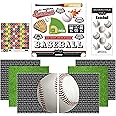 Amazon.com: Scrapbook Customs Themed Paper Scrapbook Kit, Baseball Life
