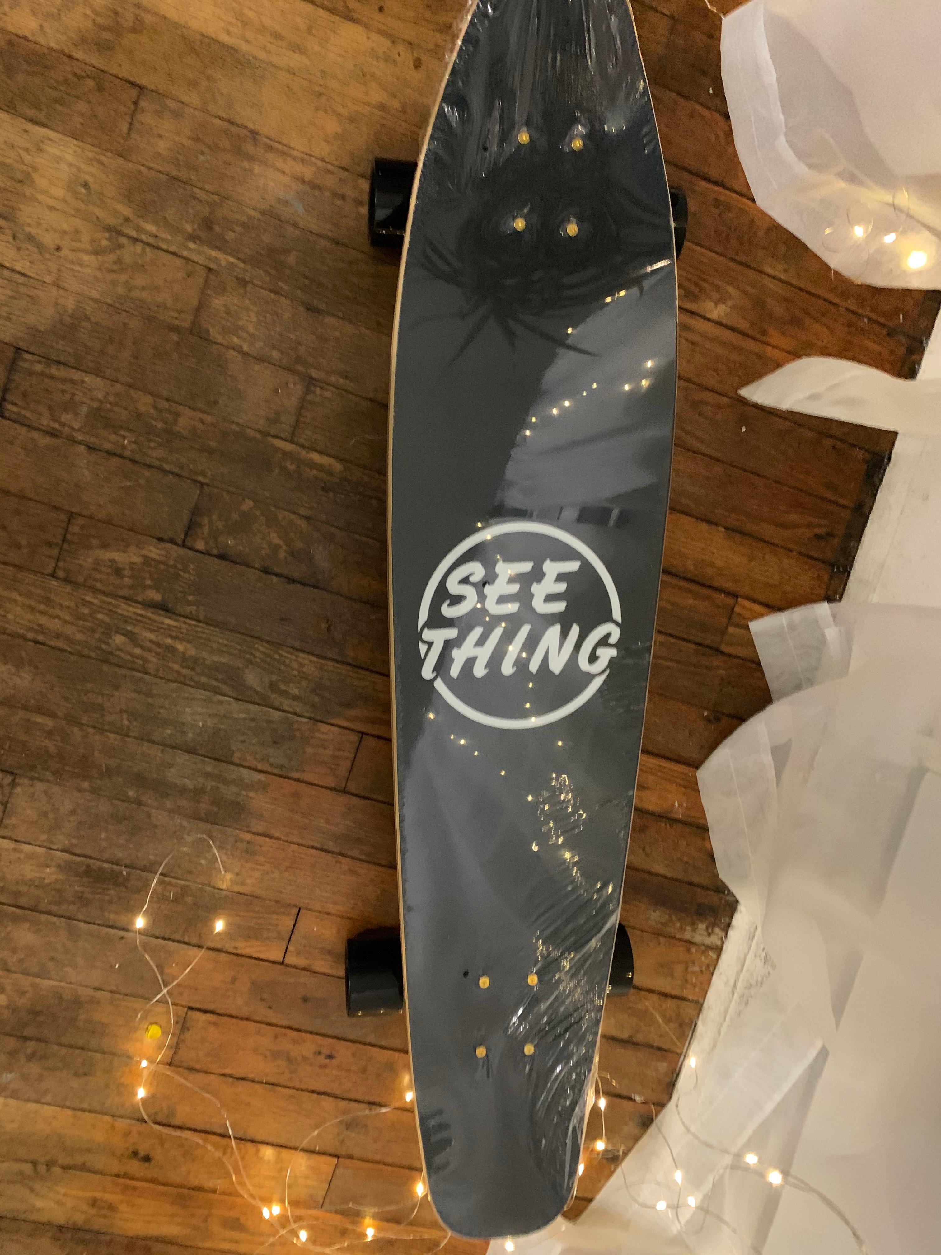$9/mo - Finance seething 42 Inch Longboard Skateboard Complete Cruiser ...