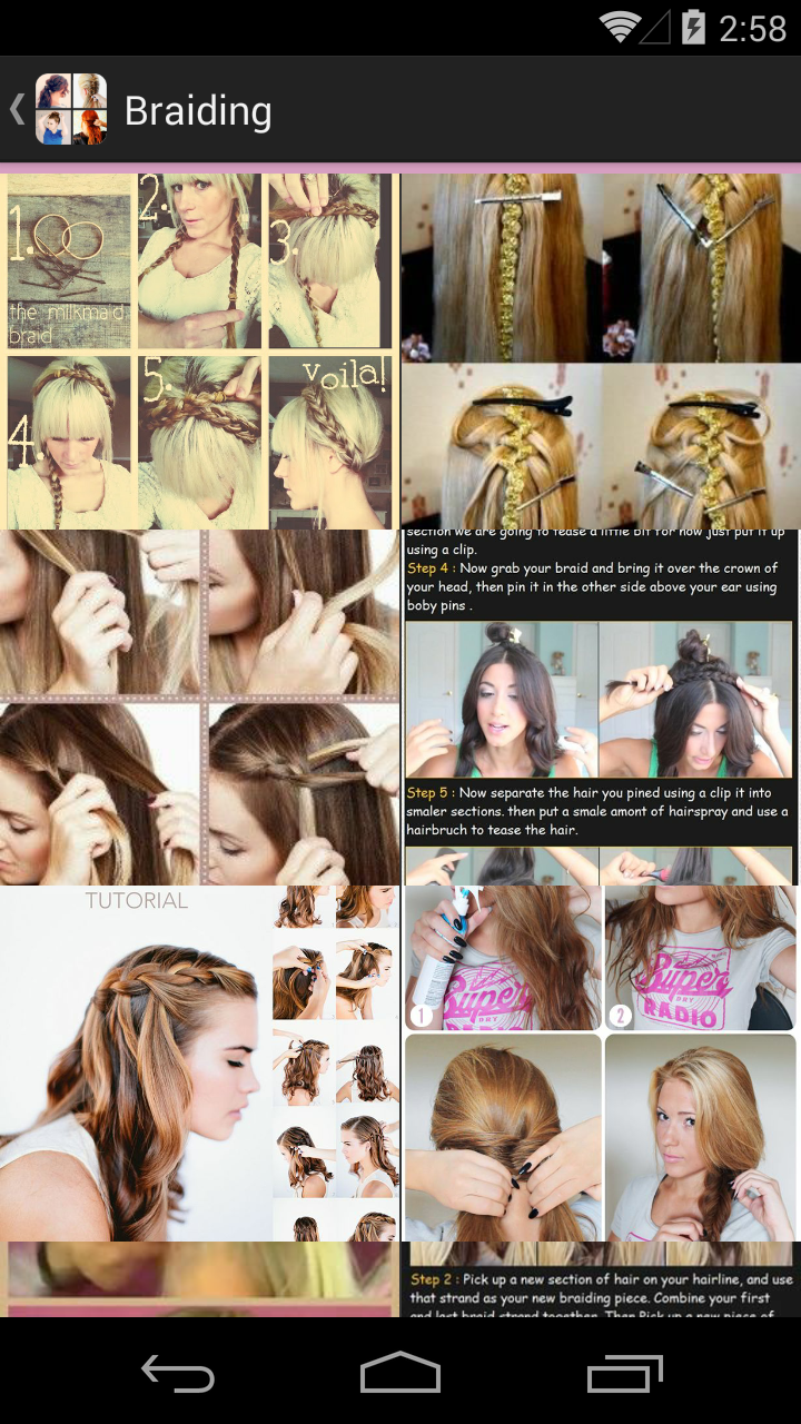 Hairstyles for Women Tutorials:Amazon.com:Appstore for Android
