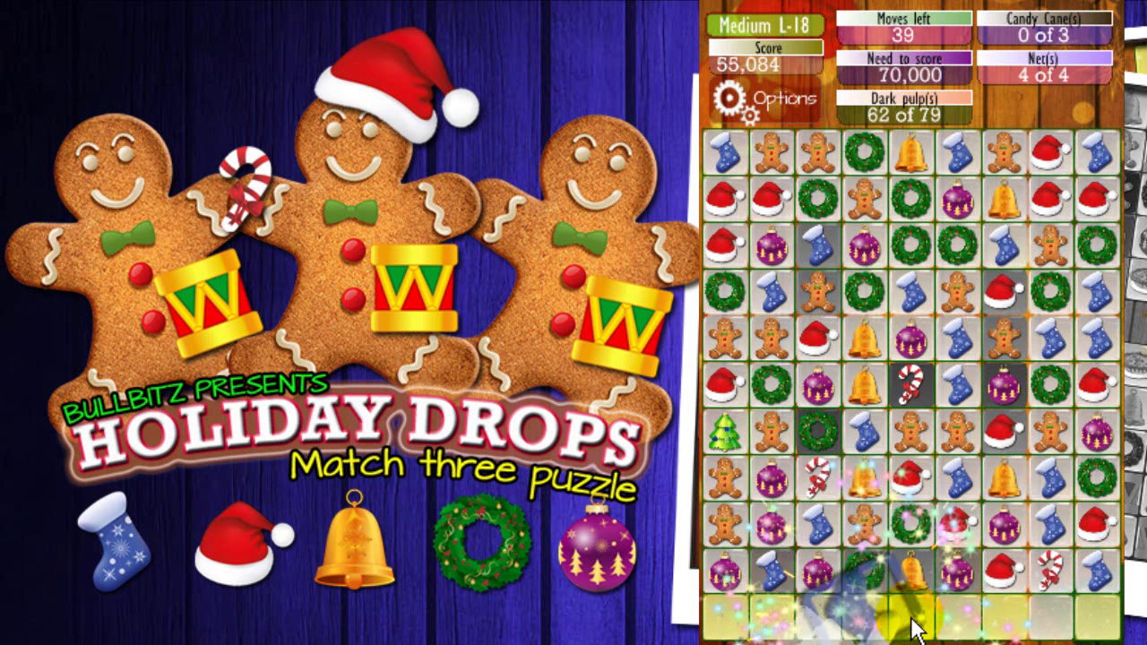 Holiday Drops - Match three puzzle - App on Amazon Appstore