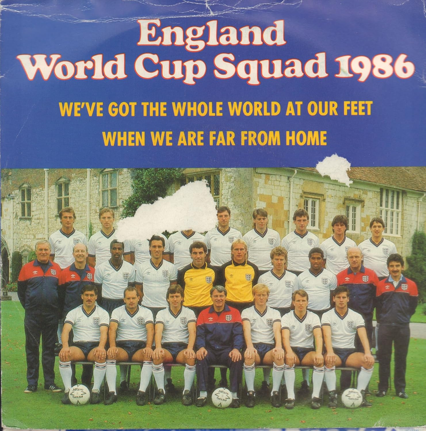 England World Cup Squad 1986 7" Vinyl - Amazon.co.uk