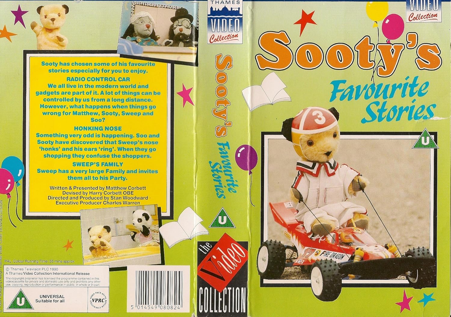 Sooty's Favourite Stories [VHS] [1990]: Matthew Corbett: Amazon.co.uk ...