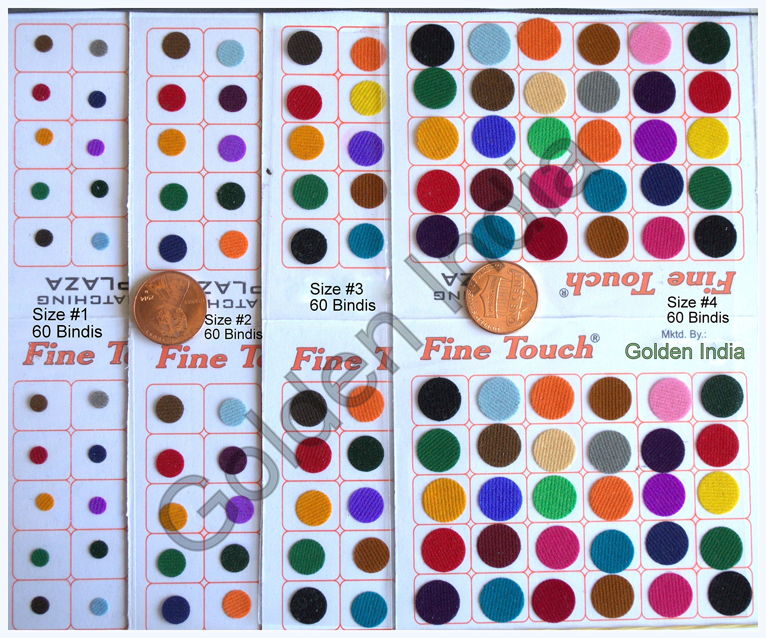 Amazon.com : 720 X Count Assorted Multi Color and Multi Size Indian ...