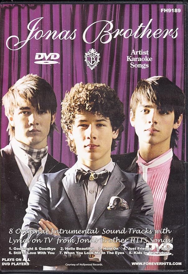 JONAS BROTHERS ORIGINAL KARAOKE MUSIC: Amazon.ca: DVD