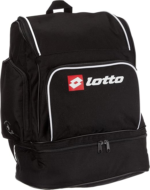 Lotto Sport Uni Backpack Team, blk/wht/red, 35x21x43, 30 liters, K3492 ...