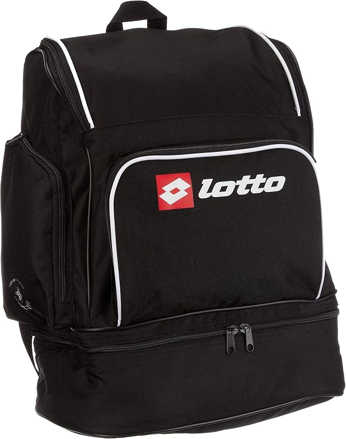 Lotto Sport Uni Backpack Team, blk/wht/red, 35x21x43, 30 liters, K3492 ...