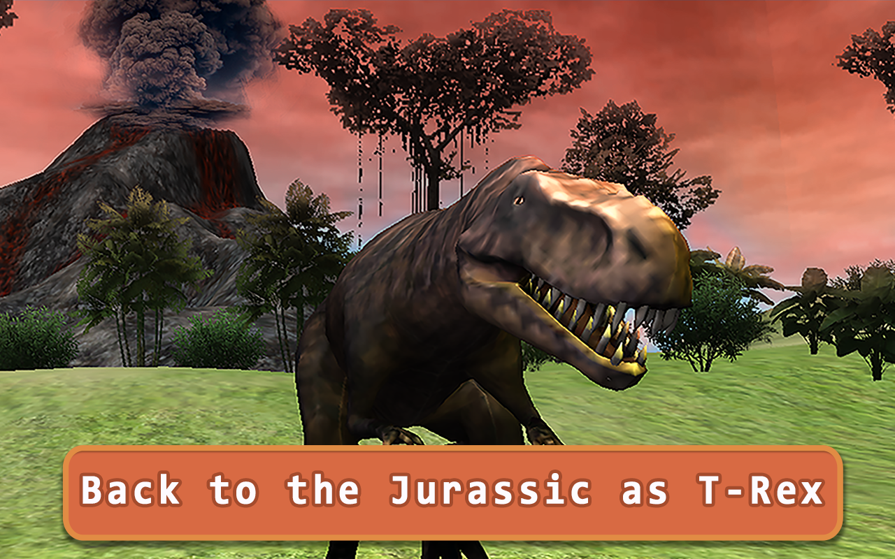 Dinosaur T-rex Simulator: Volcano World:Amazon.es:Appstore for Android