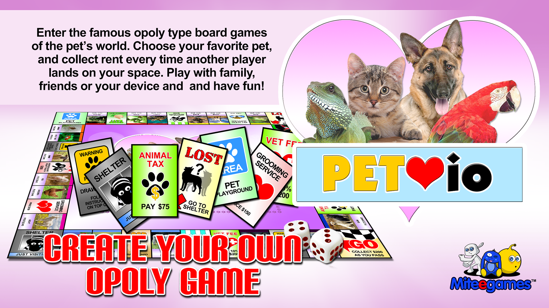 Pet io (Opoly-style board game):Amazon.ca:Appstore for Android