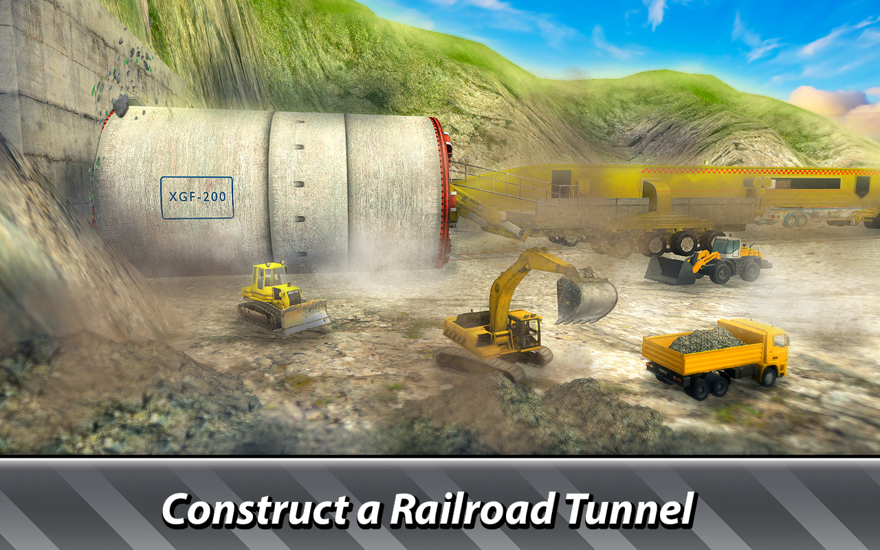 Railroad Tunnel Construction Simulator:Amazon.de:Appstore for Android