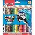 Maped - Color'Peps Animals - Lápices de colores en madera con diseño de ...
