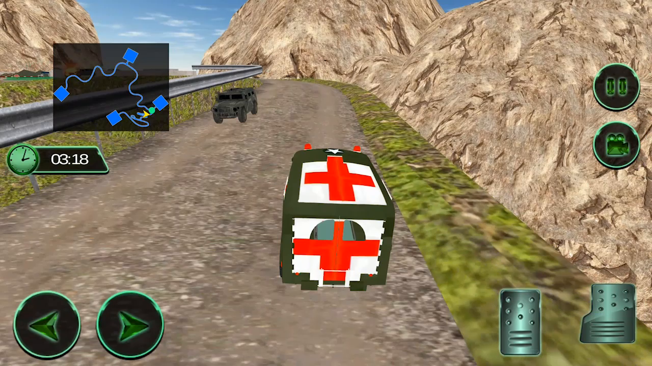 US Army Ambulance Rescue Games: Military Emergency Doctor Soldier ...