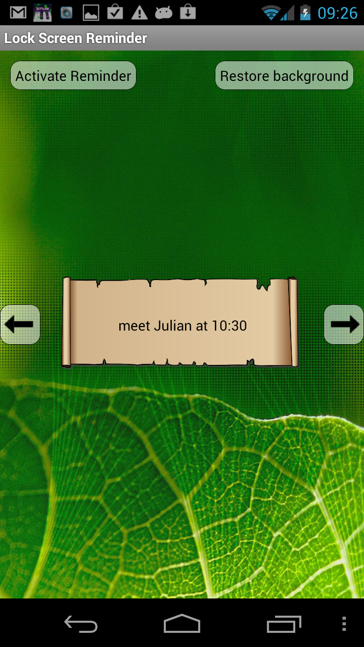 Lock Screen Reminder:Amazon.com:Appstore for Android