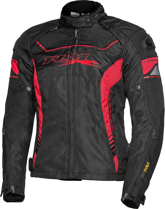 FLM Motorradjacke mit Protektoren Motorrad Jacke Sports Damen ...