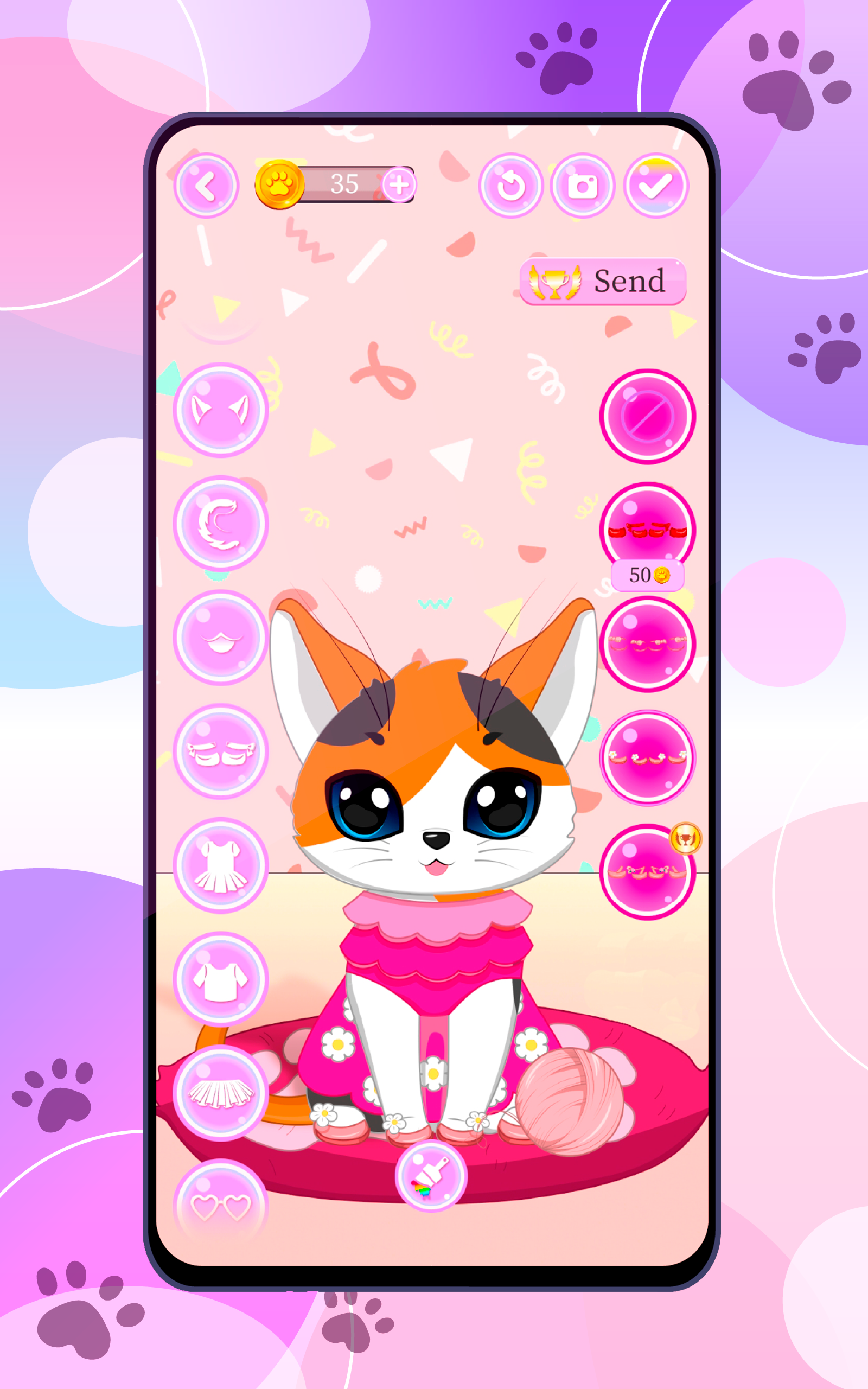 Fluffy Cat Dress Up Game:Amazon.co.uk:Appstore for Android